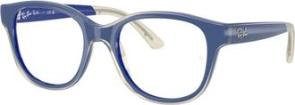 Ray-Ban unisex, Accessoires, Bleu, Taille: 46 MM Ry1950 Optical Frame