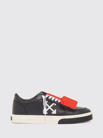 Off-white Baskets basses Vulcanized en cuir avec logo Arrow contrastant
