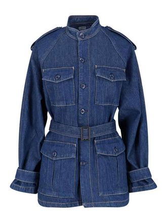Polo Ralph Lauren Veste En Jean - Bleu