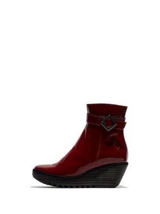 FLY London Femme YUJI596FLY Fashion Boot, Rouille Intense, 37 EU