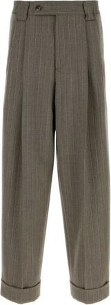 Versace Homme, Pantalons, Vert, Taille: XL Pantalon Formel Res