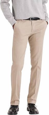Dockers Homme Easy Khaki Slim Fit Pantalon décontracté, Timber Wolf, 33W / 32L