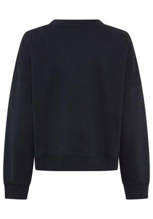 HUGO BOSS Sweater Ever Premium Damenmode mit Logostickerei, aus Baumwolle
