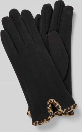 Eem Fashion Regular Fit Handschuhe mit Animal-Print