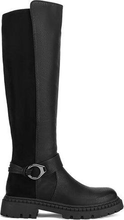 Clara Barson Klassische Stiefel WS6102-15 Schwarz