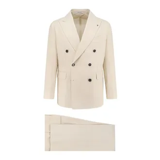 Tagliatore Herren, Anz&uuml;ge, Beige, LGr&ouml;&szlig;e
