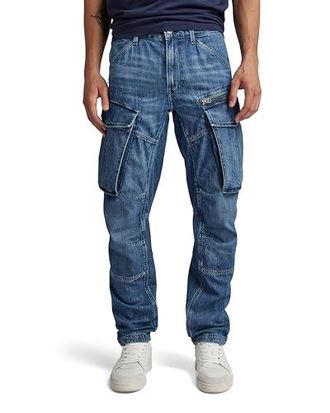 G-Star G-Star Homme Jean Rovic Zip 3D Regular Tapered Denim, Bleu (faded cliffside blue D23077-D536-G326), 27W / 32L