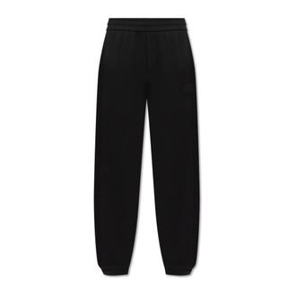 Moncler Hose mit Logo - - Trousers - Herren - Schwarzk - M