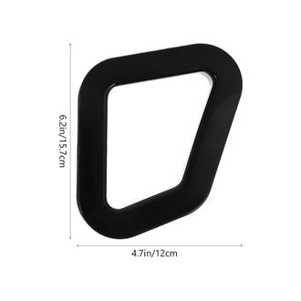 OSALADI 2 Satz Zubehör für Elektronische Wettkampfstühle Bürostuhlbeschläge aus Robustem Kunststoff 15cm Schwarz Einfache Montage Kompatibel mit E Sport Spiel