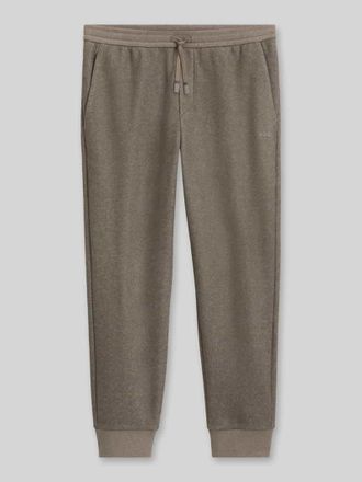 HUGO BOSS Regular Fit Sweathose mit Logo-Pr&auml;gung