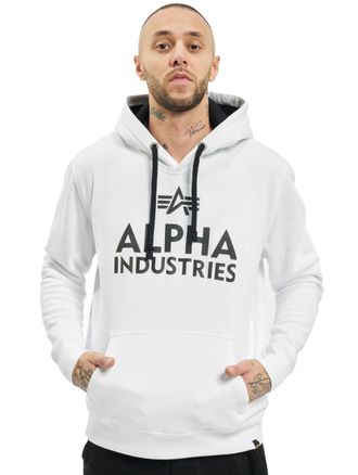 Alpha Industries Alpha Industries Foam Print Hoody Kapuzensweat f&uuml;r Herren White