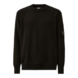 C.P. Company Schwarze Pullover f&uuml;r M&auml;nner - - Knitwear - Herren - Schwarzk - L