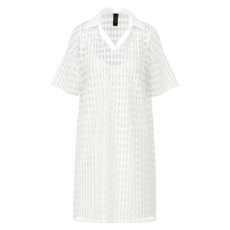 Marc Cain Damen, Kleider, Weiß, SGröße