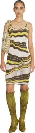 Isa Boulder Femme, Robes, Multicolore, Taille: 40 FR Wave Knit Midi Dress
