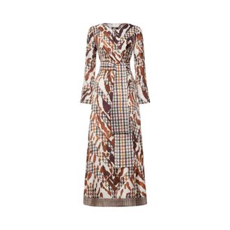 Pierre-Louis Mascia Aloe Maxikleid - - Dresses - Damen - Mehrfarbig - M