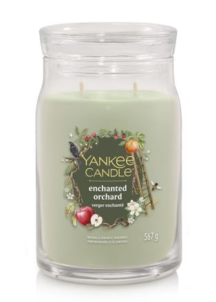 Yankee Candle Company Duftkerze im Glas (groß) ENCHANTED ORCHARD - Signature Kerze Herbstkollektion 2025 mit Brenndauer bis zu 90 Stunden
