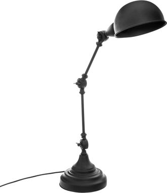 Atmosphera Atmosphera - Lampe Basalt schwarz - Metall H55 cm