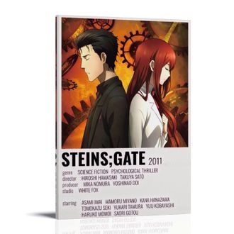 Generic Steins Gate Out Film Poster Dekorative Malerei Leinwand Wandkunst Wohnzimmer Poster Schlafzimmer Malerei,Wandkunst Bilddruck Moderne Familienzimmer De