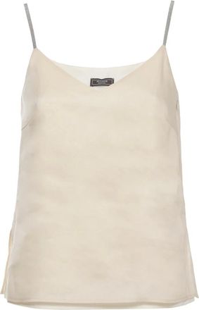 PESERICO Femme, Tops, Beige, Taille: 36 FR Hauts sans manches