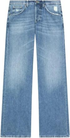 Dondup Femme, Jeans, Bleu, Taille: W28 Jean Palazzo Large Jambe Bleu