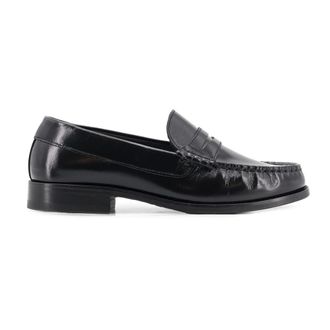 Alohas Alohas, Femme, Chaussures, Noir, Taille: 36 EU Mocassins en cuir &agrave; rivets