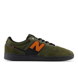 New Balance Unisexe NB Numeric Brandon Westgate 508 en Vert/Orange, Su&egrave;de/Mesh, Taille 40.5 Large