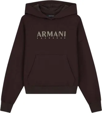 A|X Armani Exchange Damen, Sweatshirts & Hoodies, Braun, XSGr&ouml;&szlig;e