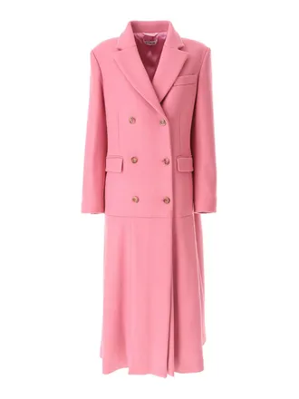 Vivetta Manteau Au Genou - Rose