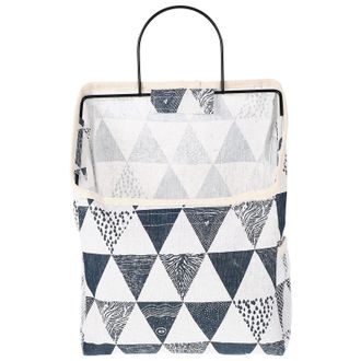 Angoily Wandh&auml;nge Organizer Stofftasche mit Klebehaken Gro&szlig;er Stauraum Stabiler Metallrahmen Vielseitige Aufbewahrungstasche f&uuml;r Wohnzimmer Schlafzimmer B&uuml;ro 