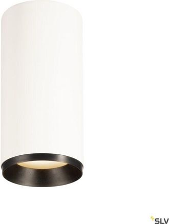 SLV Spot en saillie Numinos L Dali cylindre blanc/noir 3000K - 24 deg - 1004614
