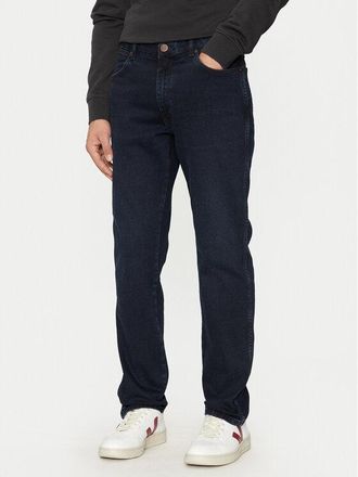 Wrangler Jeans River 112356837 Dunkelblau Tapered Fit
