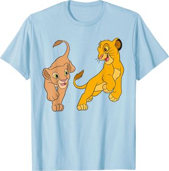Disney The Lion King Young Simba and Nala Play T-Shirt T-Shirt