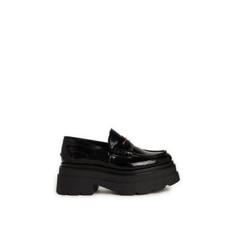 Alexander Wang Mocassins compens&eacute; en cuir