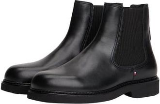 Tommy Hilfiger Bottines chelsea en cuir lisse
