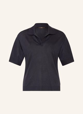 Windsor Windsor. Strick-Poloshirt blau