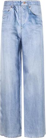 Pierre-Louis Mascia Femme, Jeans, Bleu, Taille: 42 FR Jeans droits