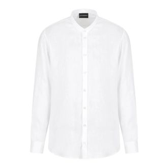 Emporio Armani Wei&szlig;es Casual Hemd 01Smgl010F9100 - - Shirts - Herren - Wei&szlig; - M