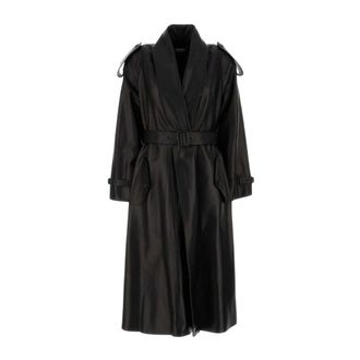 Burberry Lemlair Coat - Femme - Manteaux - Noir - Taille: 34 FR
