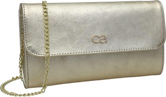 Collezione Alessandro Clutch Eleganz aus Leder mit separaten Fächern 26cm x 15cm x 5m