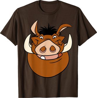 Disney The Lion King Pumbaa Big Face T-Shirt