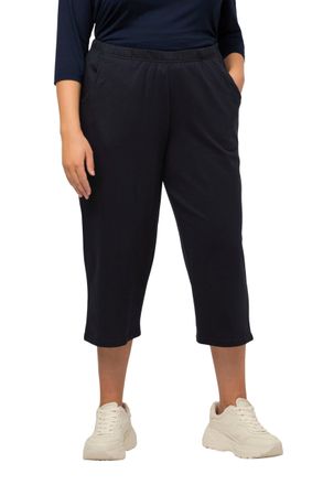 Ulla Popken Damen gro&szlig;e Gr&ouml;&szlig;en 7/8 Hose, Blau (Blau 71), 42/44 42-44 641038