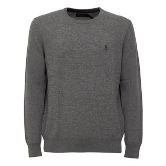 Polo Ralph Lauren Rundhals-Pullover - - Knitwear - Herren - Grau - XL