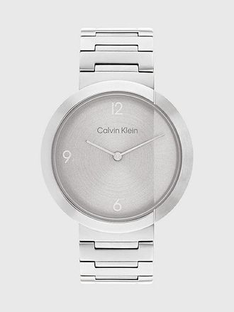 Calvin Klein Montre-bracelet &agrave; lunette fendue
