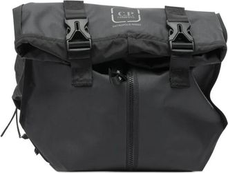 C.P. Company Bauchtaschen - Black Belt Bag With Roll-Top Closure And Buckle De - Gr. ONE SIZE - in Schwarz - f&uuml;r Damen