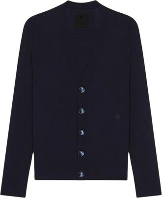 Givenchy Herren, Strickwaren, Blau, SGröße