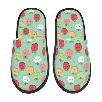 Generic Fruit Homme Femme Slippers Confortable Chaussons Peluche Pantoufles Pour Maison Ext&eacute;rieur Automne L