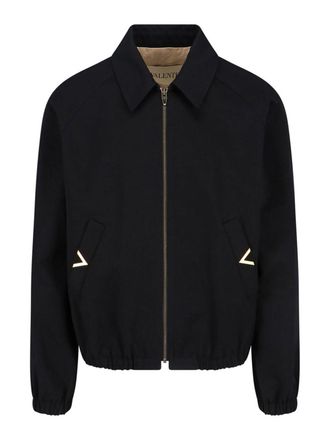 Valentino Garavani Veste Casual - Noir