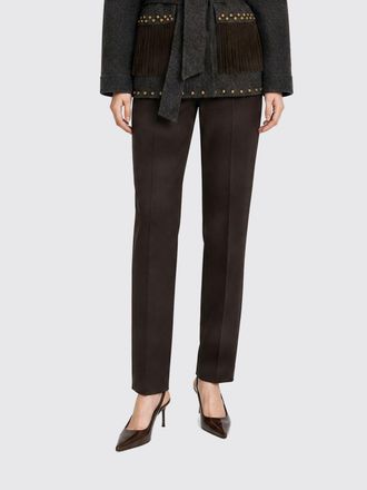 Parosh Skinny Hose P. A.R. O.S. H. aus Stretch-Schurwolle mit mittlerer Leibh&ouml;he