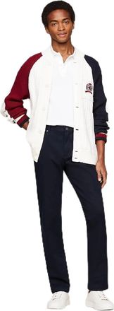 Tommy Hilfiger Herren Chino Hose Denton Cotton Straight Fit, Blau (Desert Sky), 30W/30L