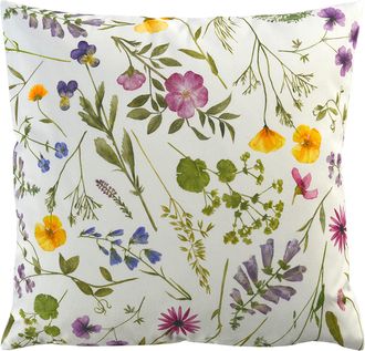 Sander Kissenhülle Freya Streublumen Frühling 50 x 50cm Artikel 48388 Fb. 40 65% Baumwolle bunt Sommerblumen Blüten